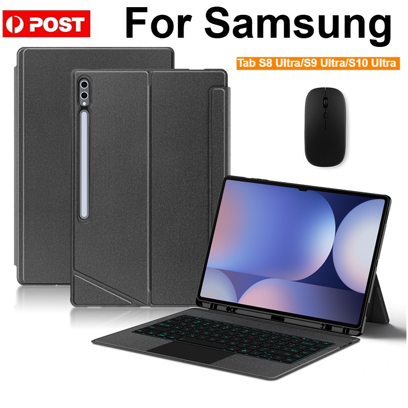 Removable Touchpad Wireless Bluetooth Keyboard For Samsung Galaxy Tab ...