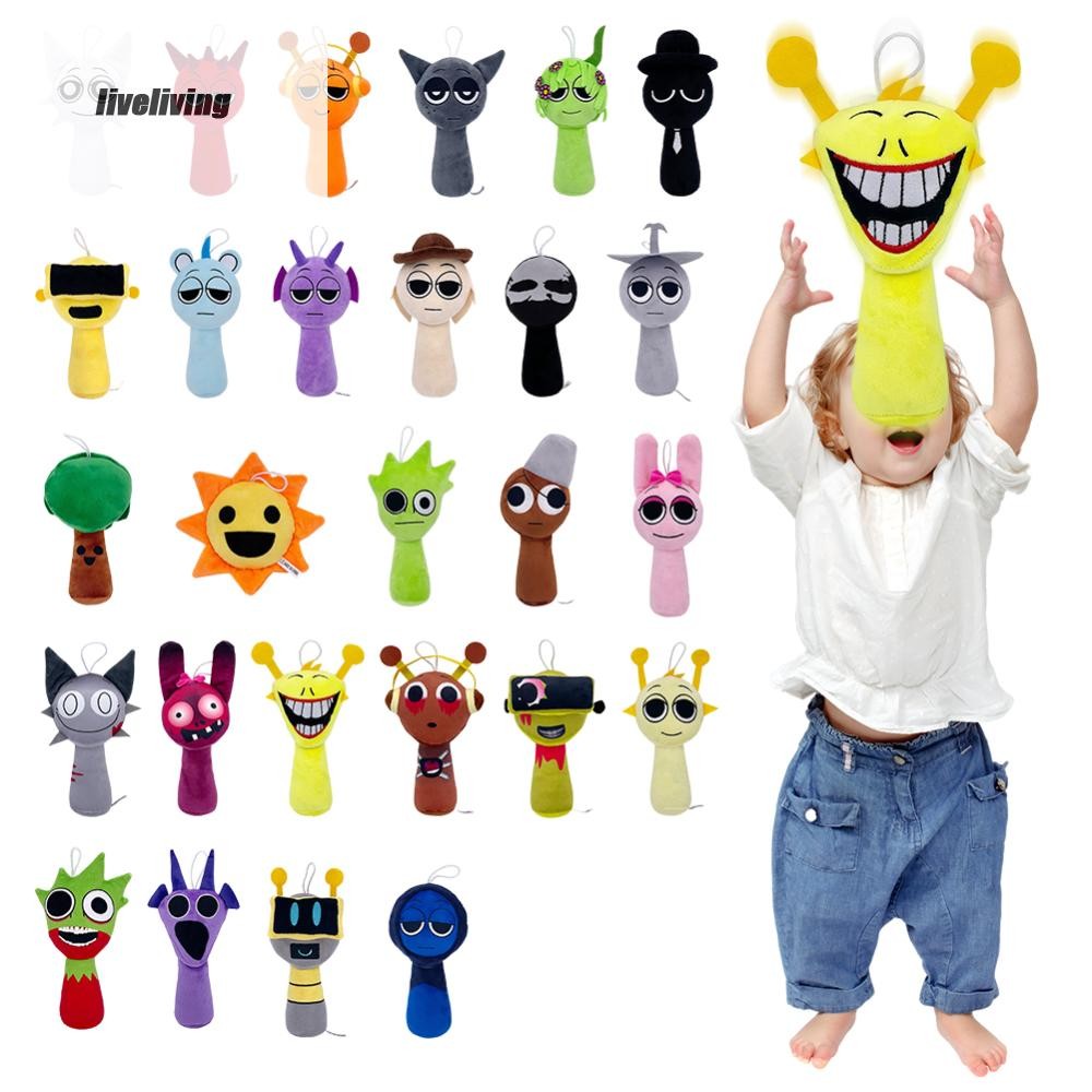 2025 NEW Sprunki Plush,Sprunki Game Plush Wenda Sprunki Sprunki Gray ...