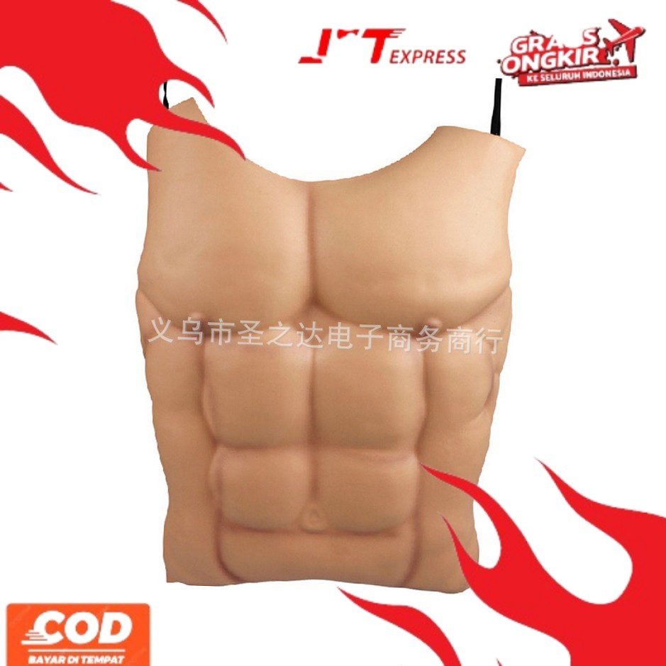 New like FABS fake abs sixpack fake muscle chest belly men accessories ...
