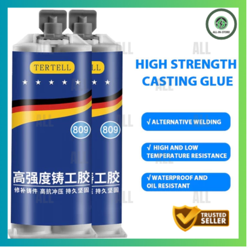 Metal Glue 50/100g High Strength Heat Resistance Welding Filler Repair ...