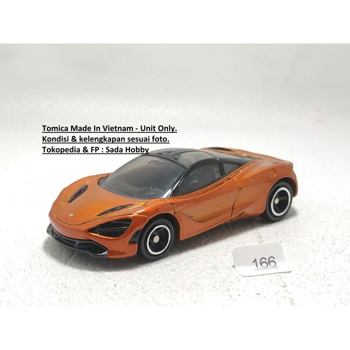 Tomica No. 57 Mclaren 720S Orange Unit Only | Shopee Philippines
