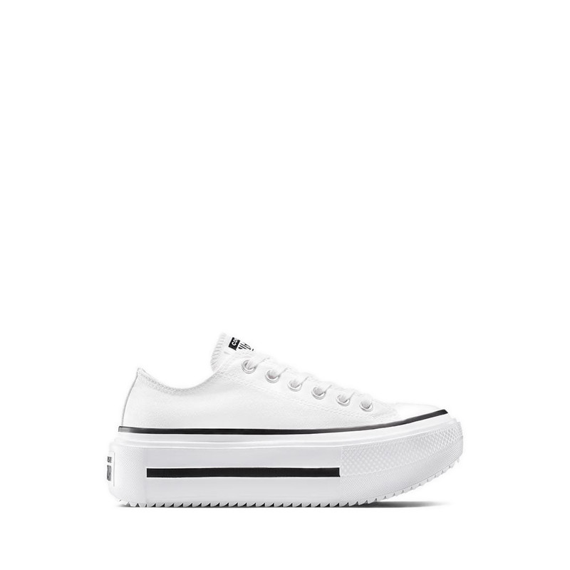 Converse CTAS Lift Double Stack Women's Sneakers - White/Black/White ...