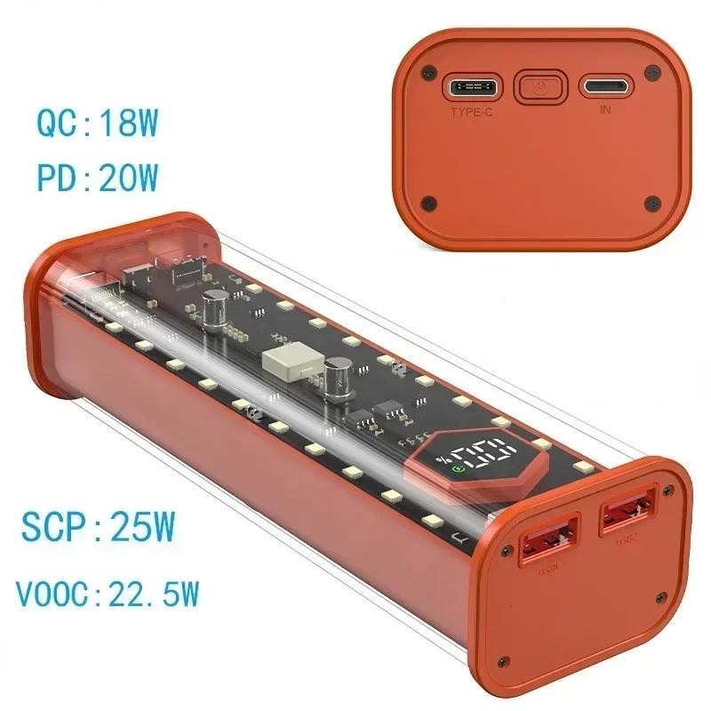 21700 Battery Storage Box 4 Slots DIY Power Bank Box for 21700 Charger ...