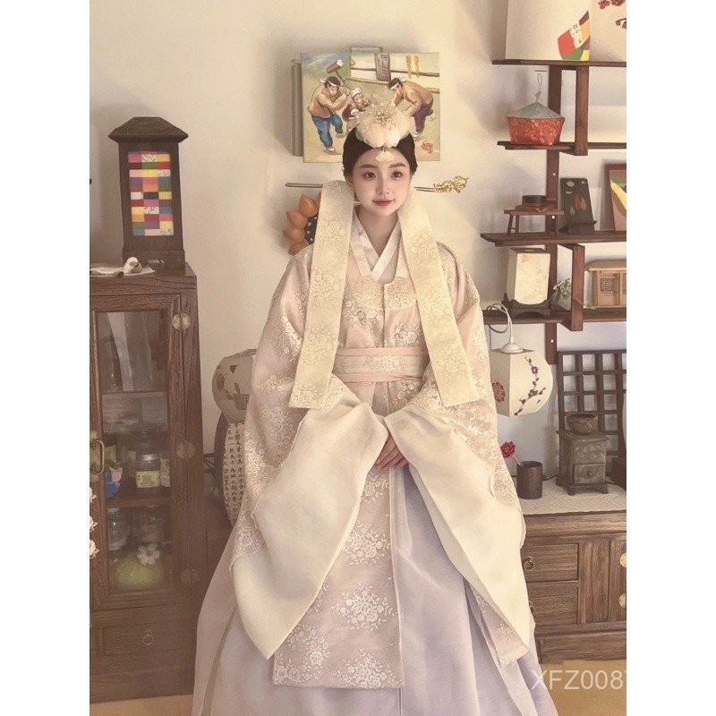 Korean Dance Court Yanji Costume Hanbok Princess Changjin Women's ...