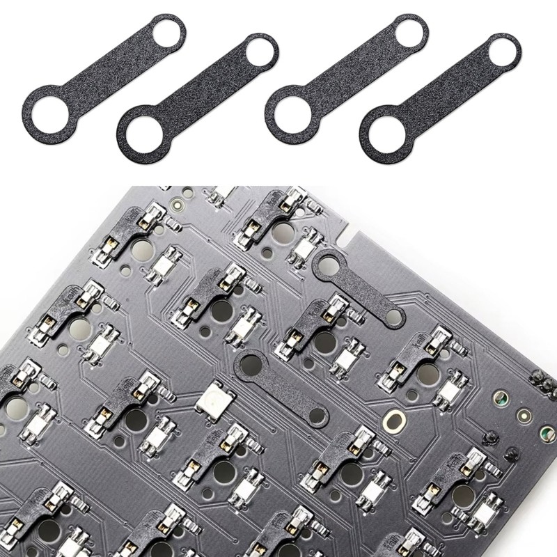 ZYHARUKO 20 10Pieces Enhanceds PCB Stabilizers Pad for Mechanical ...