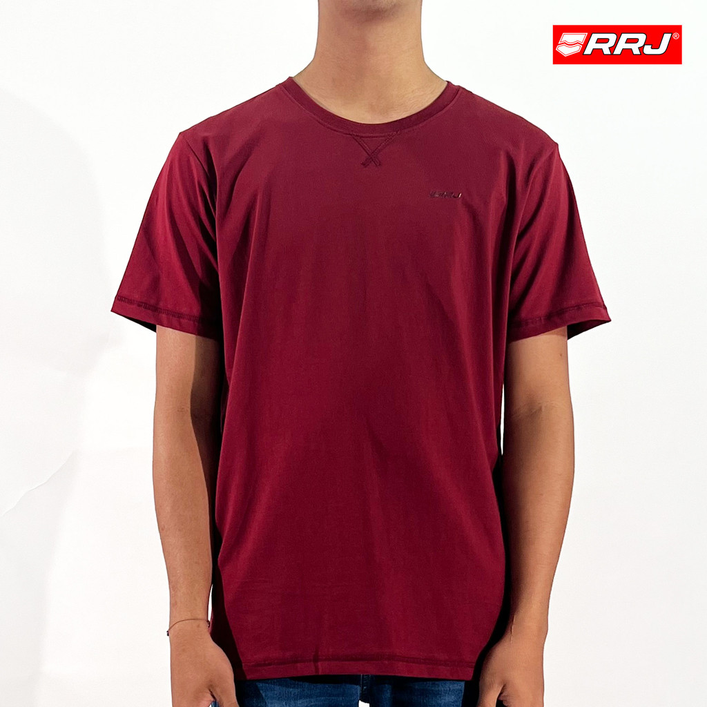 RRJ Men's Basic Tees Semibody Fitting Cotton Jersey Fabric 150618 ...