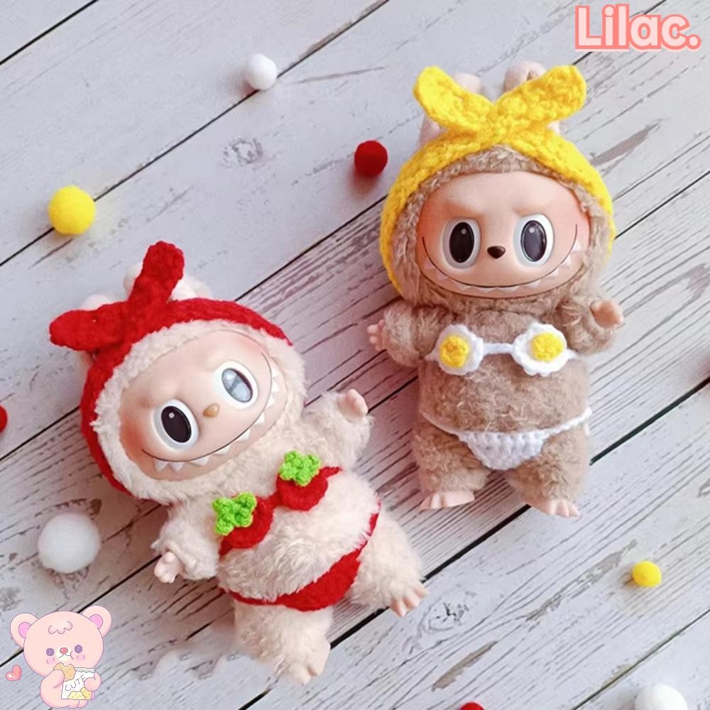 LILAC Labubu Doll Clothes, Generation POP MART Handmade Doll Clothes ...