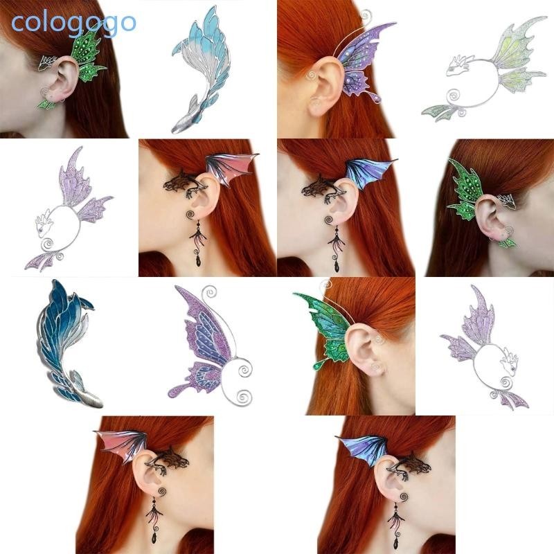 COLO Retro for Butterfly Dragon Wings Ear Cuffs for Women for Creative ...