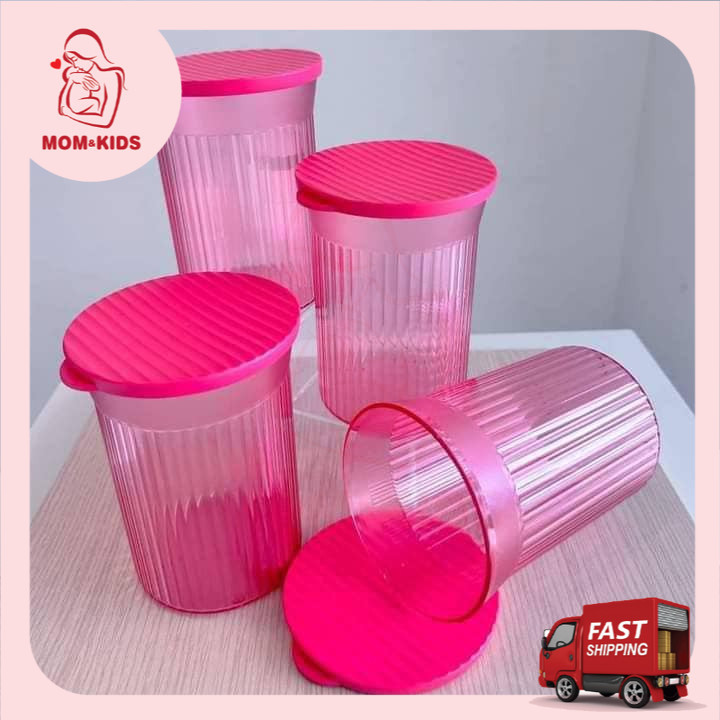Tupperware 630ml Elegance Round Bekas Kuih Raya Viral Air Tight Kedap ...