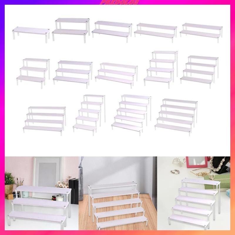 [Predolo2] Wooden Display Riser Stand Sturdy Countertop Display Shelf ...