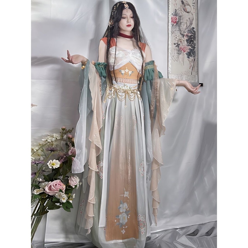 Luo Zhiyu Original Princess Loulan Exotic Style Dunhuang Feitian ...