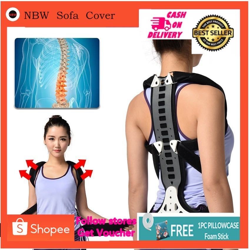Posture Corrector Back Support Comfortable Back and Shoulder Brace ...