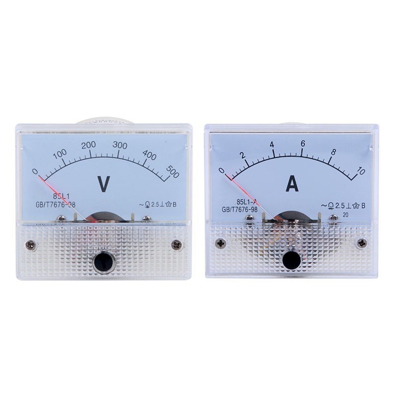 ㊀85L1-V/A pointer AC voltmeter ammeter ammeter 250V450V300V voltmeter ...
