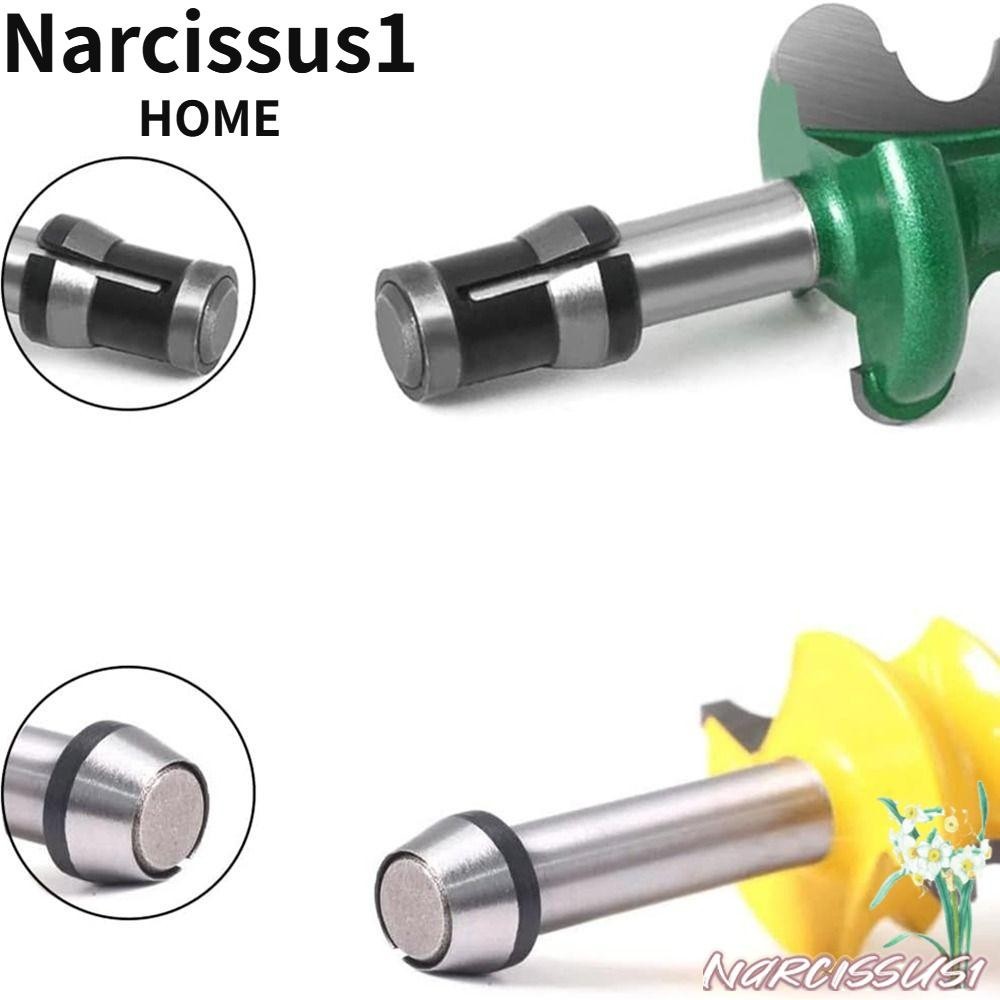 NARCISSUS Router Collets, Steel Carving Tool Trimmer Collet Chuck ...