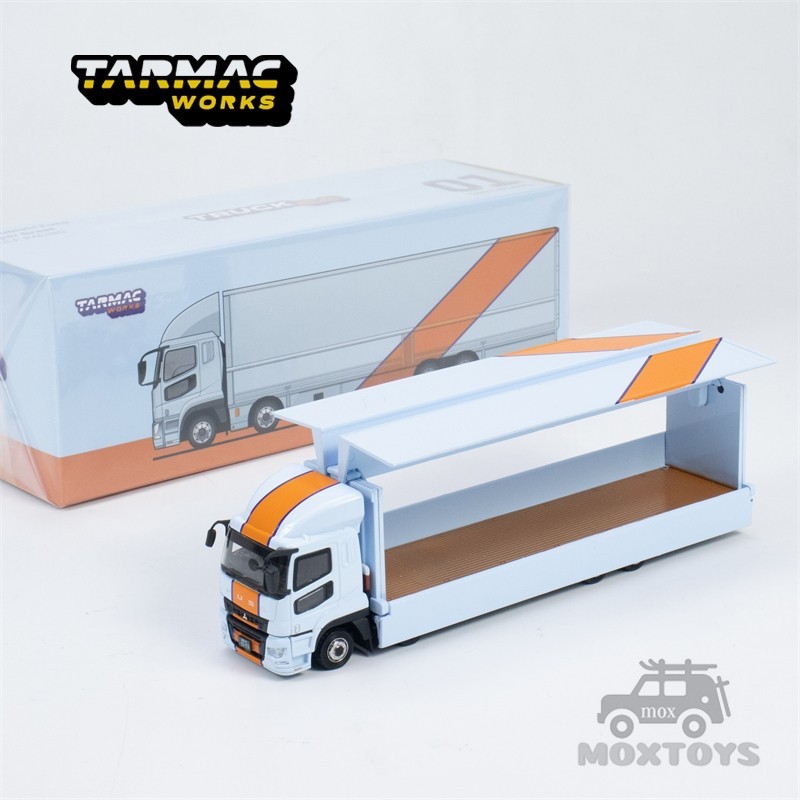 Tarmac Works 1:64 Fuso Super Great Racing Truck Diecast Model Car ...