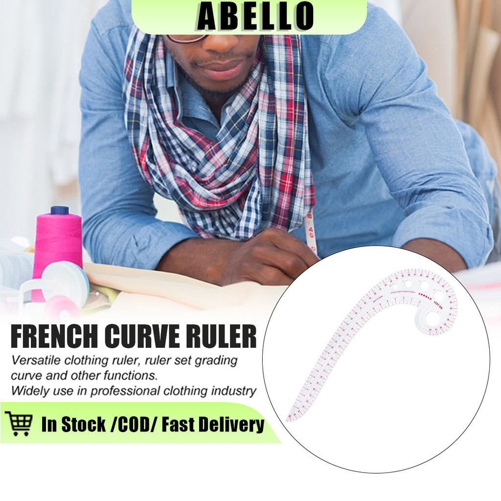 Multifunction Tailoring Ruler French Curve Comma Shaped Measure Ruler ...