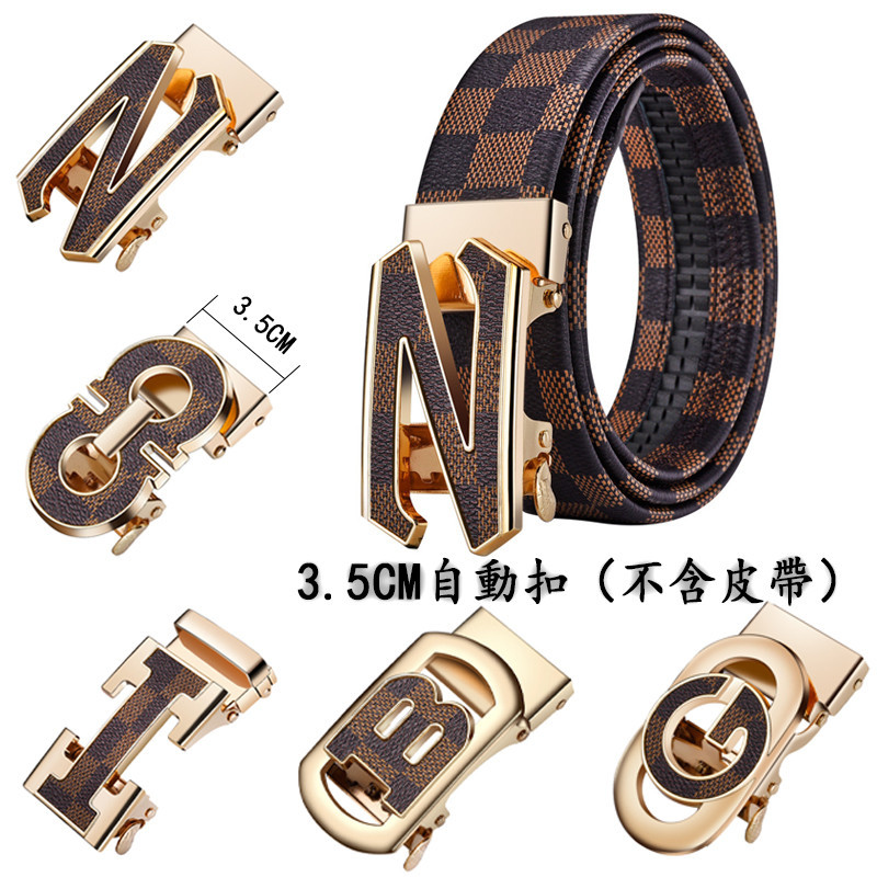 3.5cm Alloy Automatic Buckle Waistband Accessories Men'S Automatic Belt ...