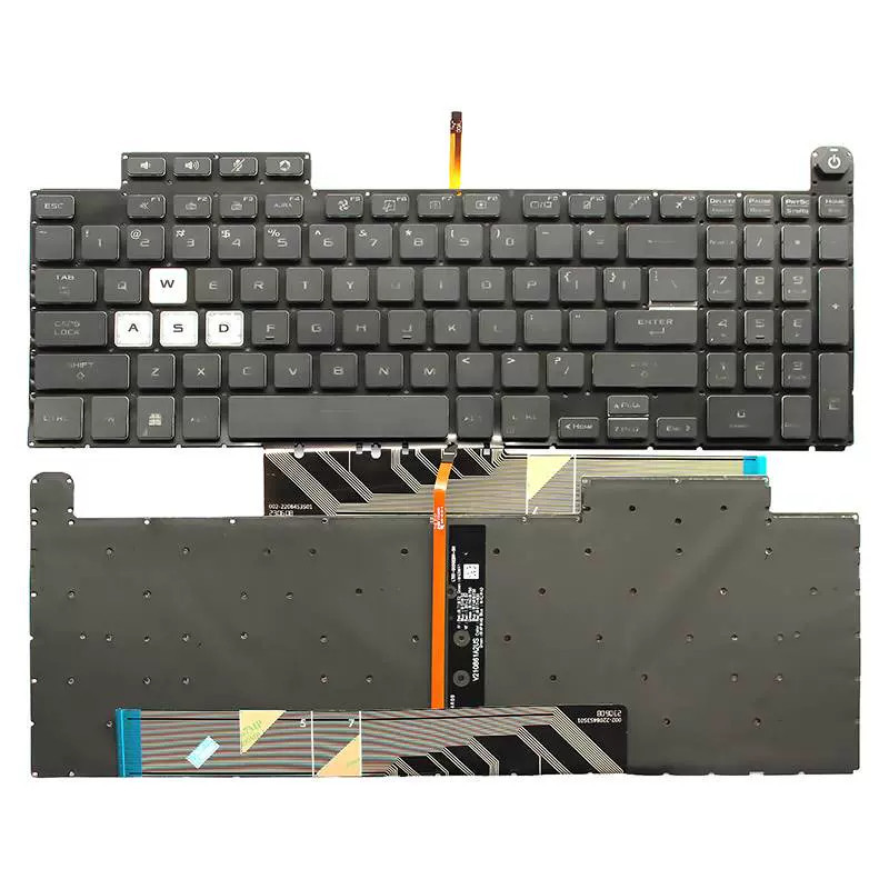 New US Backlit Keybord for ASUS天选3/4 plus For ASUS TUF Gaming FX507 ...