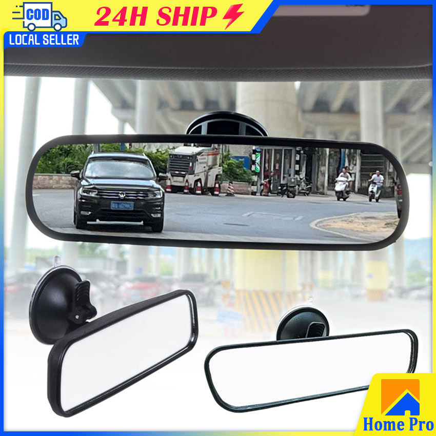 Adjustable Car Rearview Mirror 360°Rotate Universal Interior Rear View ...