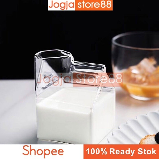 Unique Milk Glass | 300ml Milk Container Folding Cardboard ...