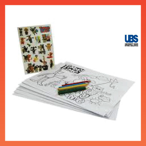 Timmy Time TT01 Bumper Stickers and Colouring Set | Shopee Philippines