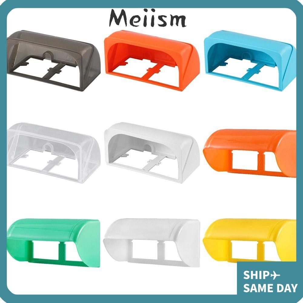 MEIISM Socket Waterproof Box, Self-Adhesive Plastic Switch Protective ...