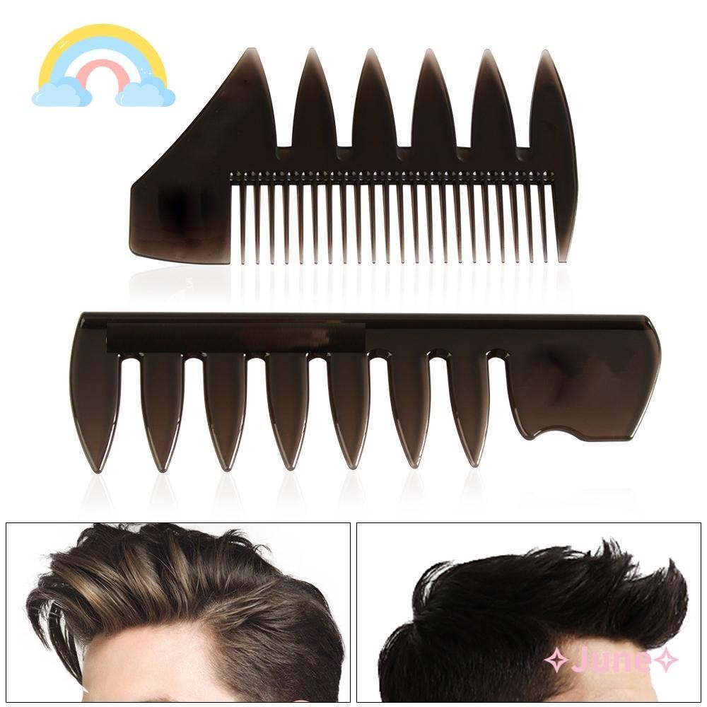 JUNE Fork Comb Durable Beard Styling Hairdressing Tool Barber Shop ...