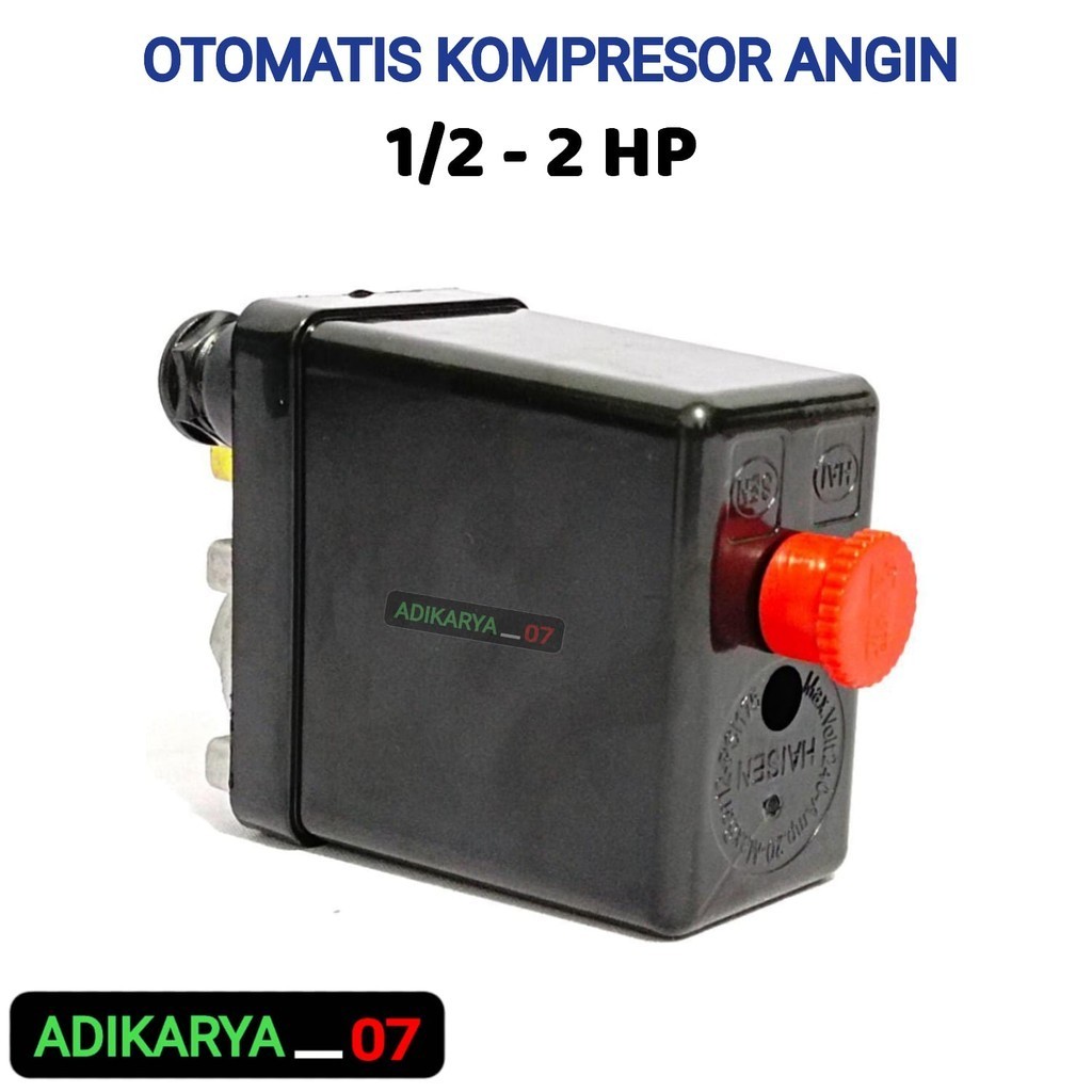 Automatic Air Compressor 1/2-2 hp 1 HOLE Pressure Switch Compressor 1/2 ...