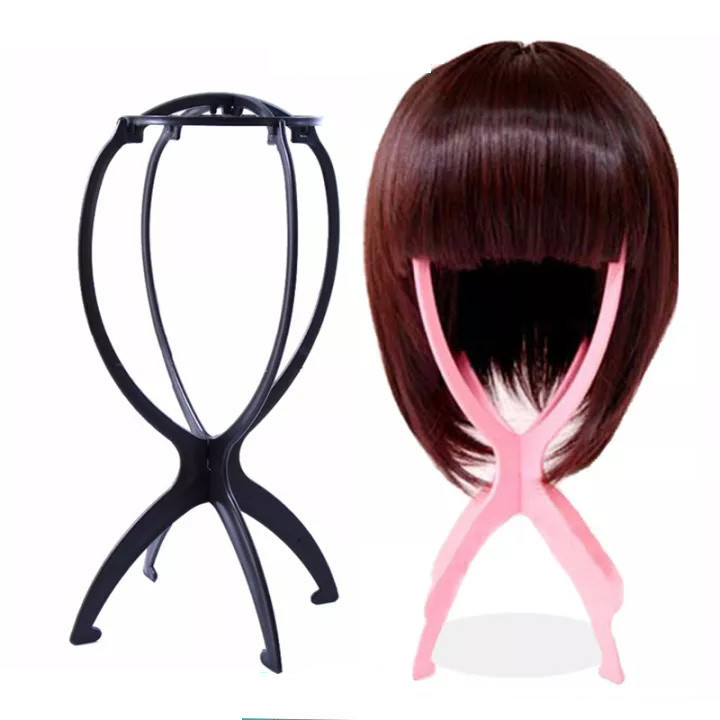 Wig Stand Wig Holder Portable Premium Collapsible For Multiple Wigs ...