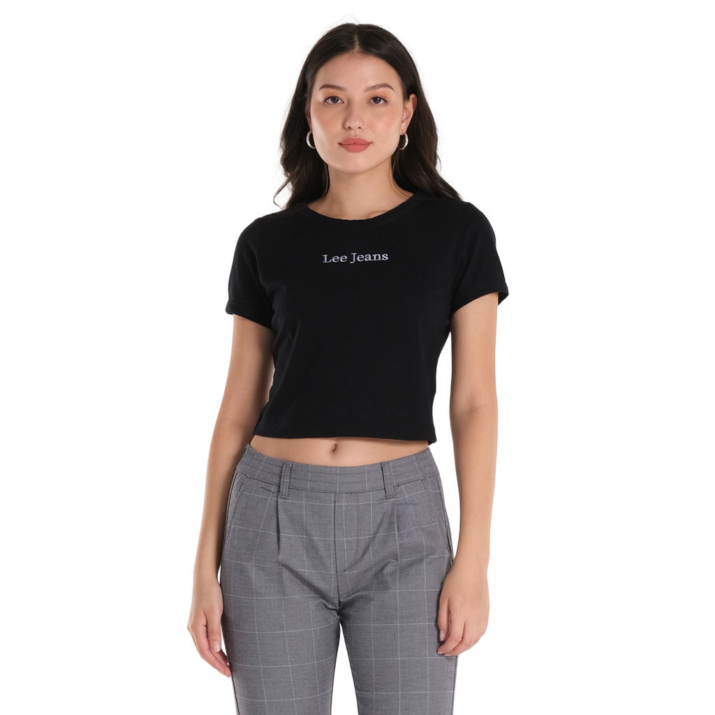 Lee Cropped Top for Women in Black | Shopee Philippines