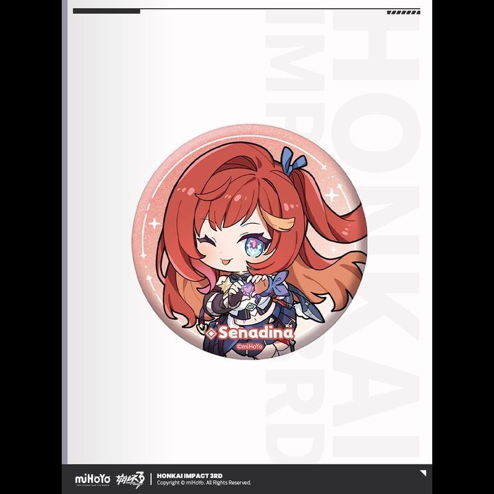 Senadina Q version Character Can Badge5.8Cm - Honkai Impact 3rd ...