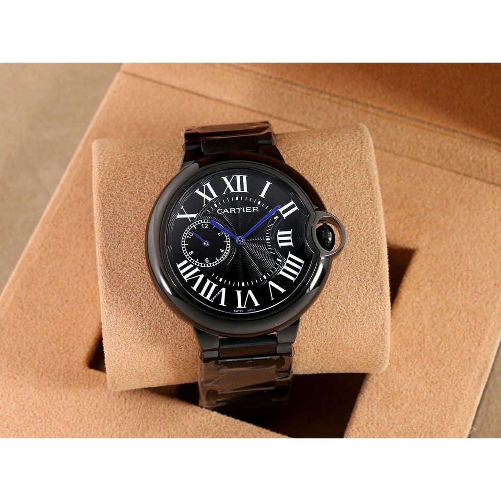 Cartier simple two-and-a-half design fashion mechanical men's watch ...