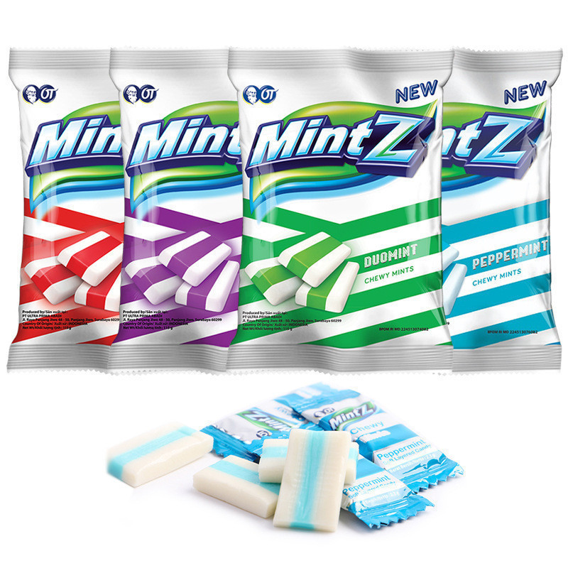 Mintz Indonesia Imported Gummies MintZ MintZ Double MintZ Flavor Gummies 115g | Shopee Philippines