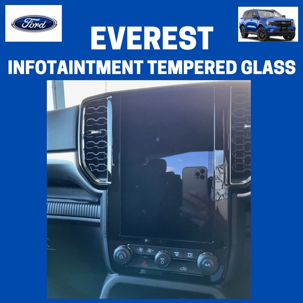 Next Gen Ford Ranger Raptor Ford Everest Infotainment Tempered Glass ...