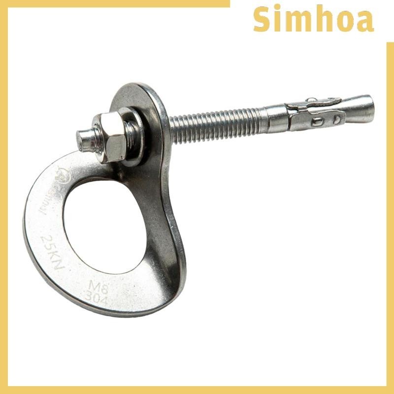 [SIMHOA] 25KN Anchor Hooks Set, Heavy Duty Climbing Anchor Hangers and ...