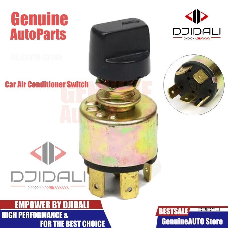 Car Air Conditioner Switch Auto Fan 4 Position 3 Way Selector Rotary ...