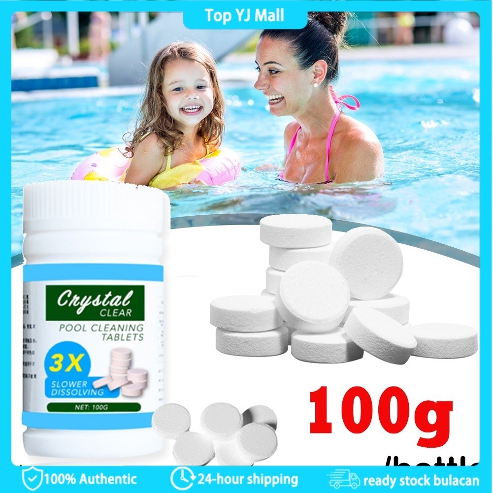 Swimming Pool Effervescent Tablets Dispenser Crystal Clear Disinfect ...