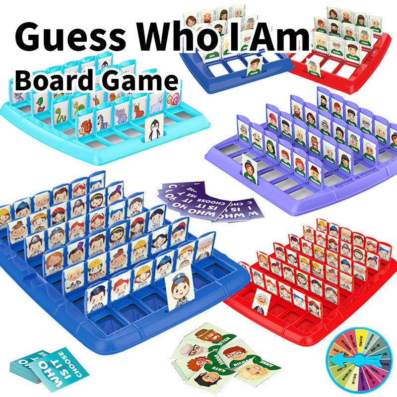 Guess Who I Am Board Game Puzzle Logic Game Parent-child Interactive ...
