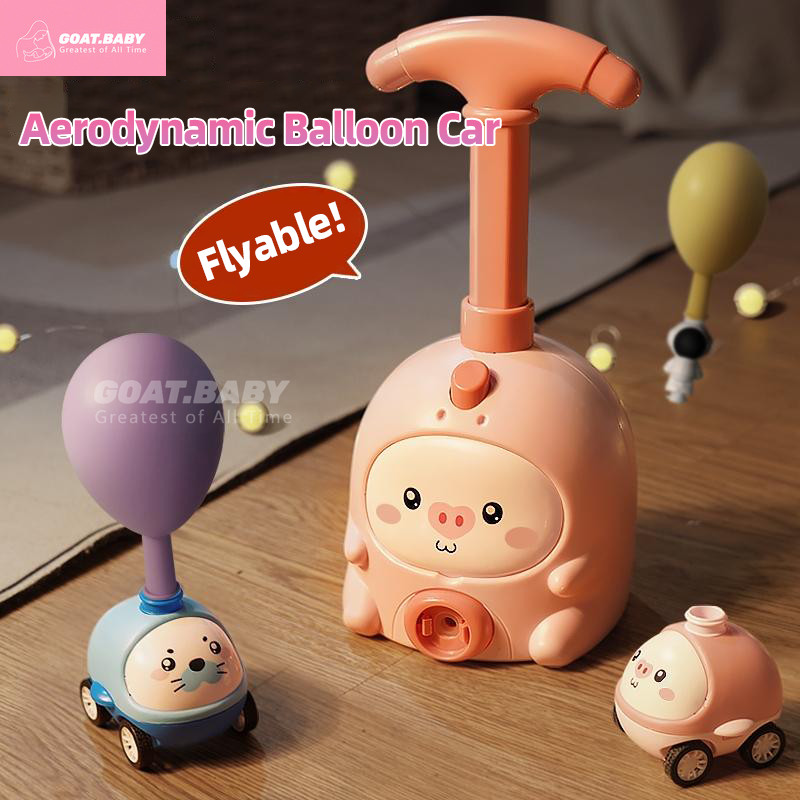Baby Aerodynamic Animals Car Kids Cars Educational Toys Air Powered ...