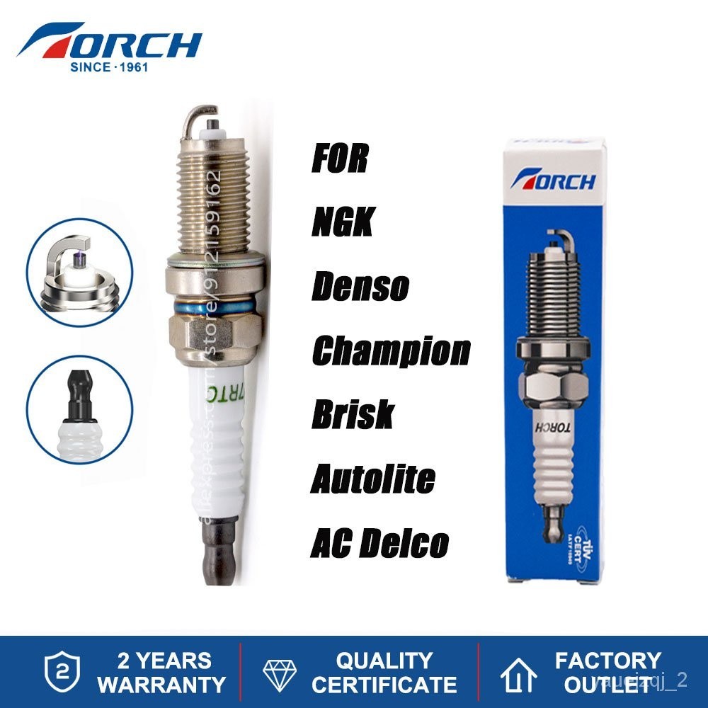 RQ+Candle Replacement for Candle BKR6EZB Spark Plug TORCH K7RTC ...