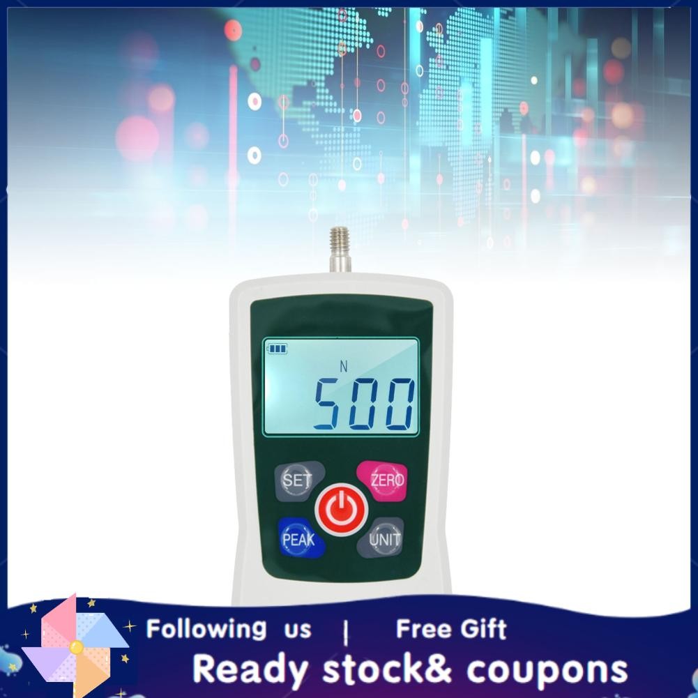 Xiyijia Digital Force Gauge Push Pull Meter 500N Portable Handheld with ...