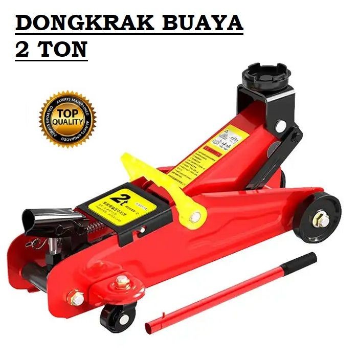 Hydraulic Crocodile Model Car Tire Wheel Jack 2 Ton Capacity Plus Floor ...