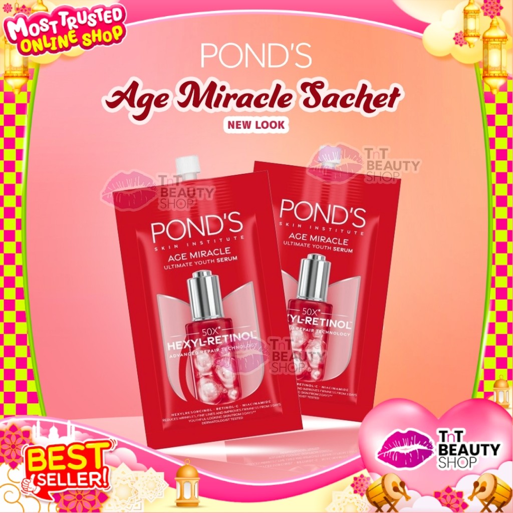 Pond's Age Miracle Ultimate Youth Anti Aging Serum Sachet - 7gr | Ponds ...