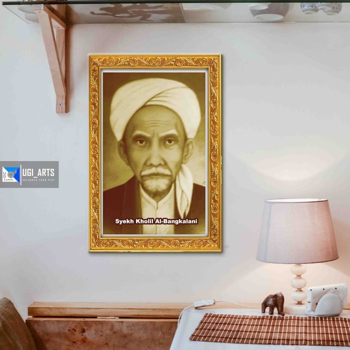 Wall Decoration of Syehk Kholil Bangkalan Madura Ulama - 20x30 | Shopee ...