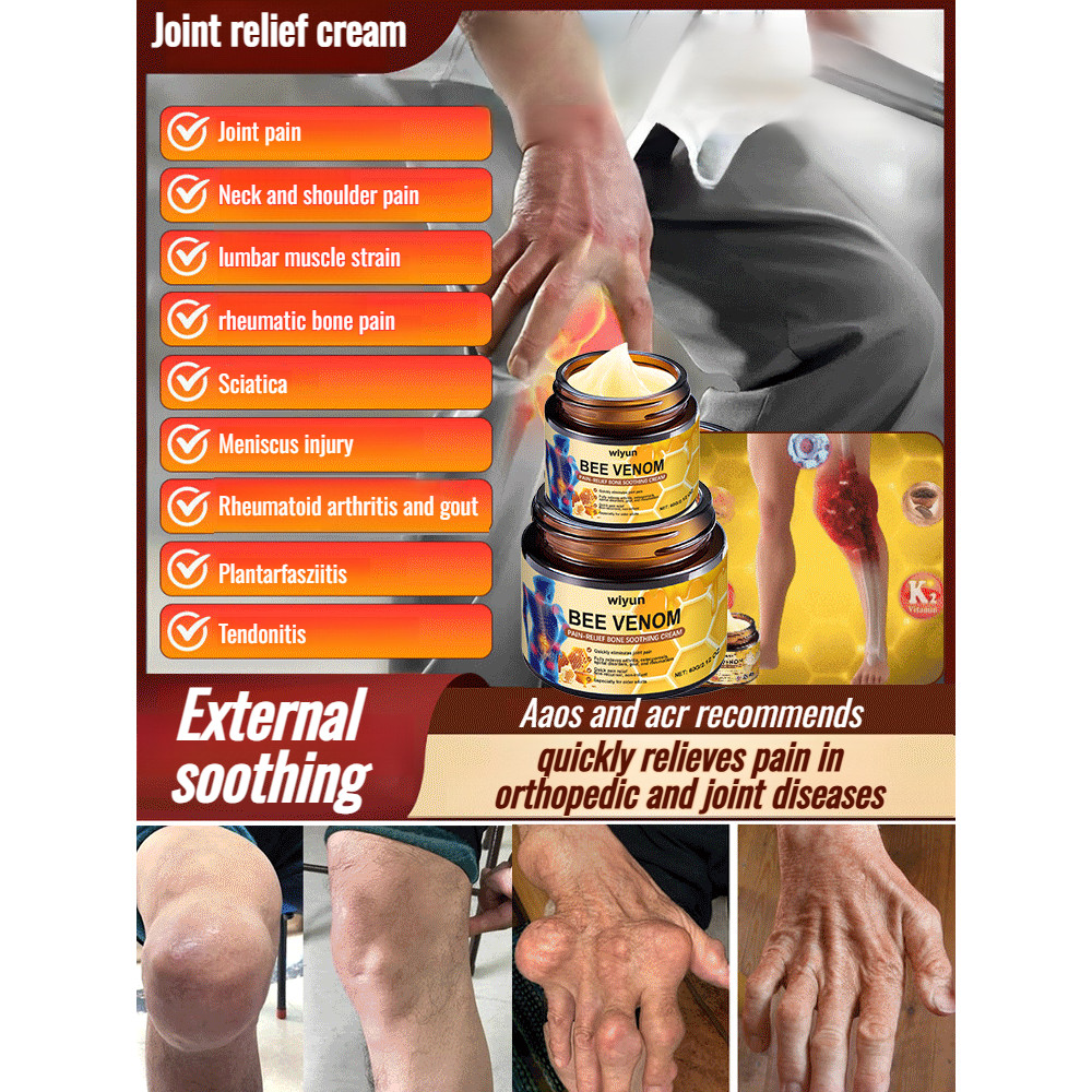 Body Care Cream Joint Relief Balm Apply Massage Topical Joint Knee ...