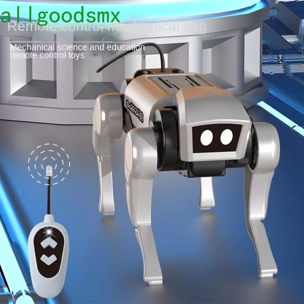 ALLGOODS Electric Mechanical Dog, Bionic Running RC Robot Toys, Assembling Model Solar System ...