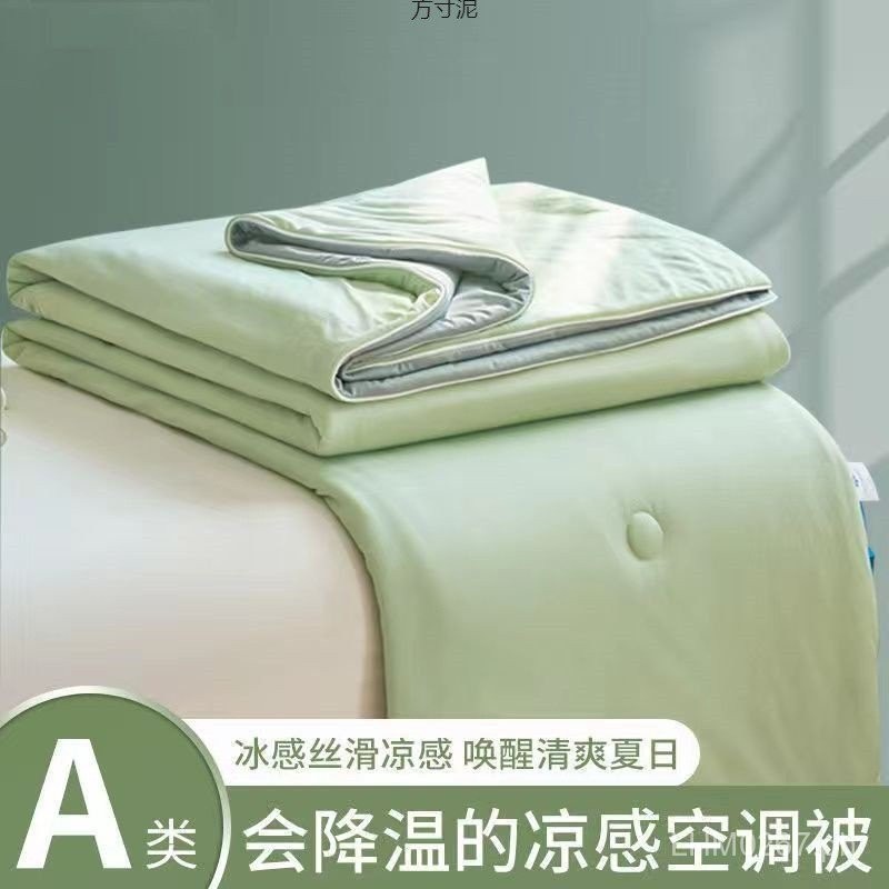 Thin Quilt Sheet Double Human Machine Washable Cool Ice Silk Factory ...