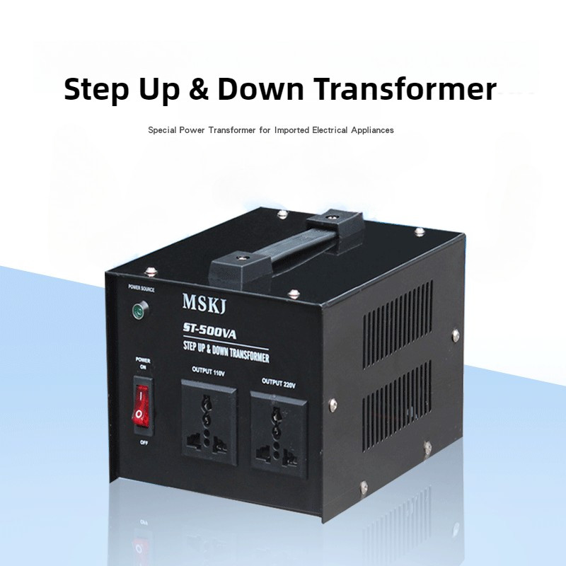 220V to 110V Step Up & Down Transformer Household Voltage Converter ...