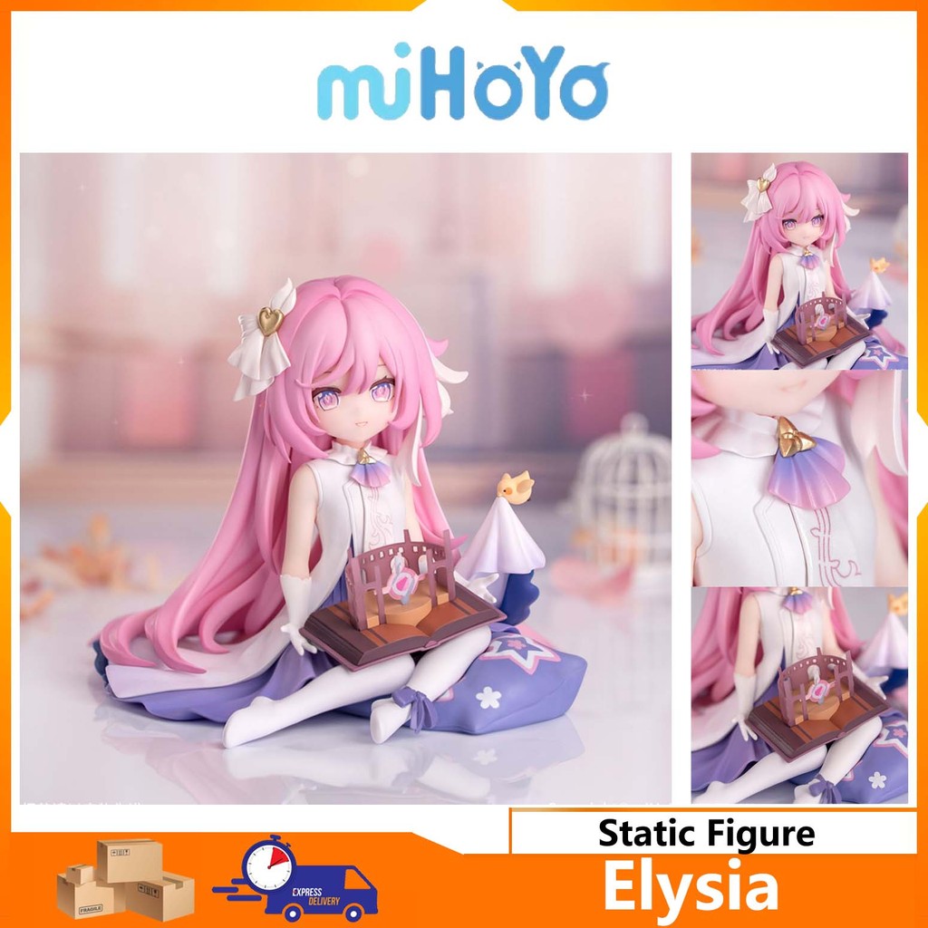 【miHoYo】Elysia Tiny Herrscher Ver. Figure height about 9cm Popular game characters popular PVC ...
