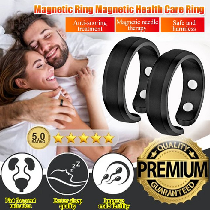 Magnetic Healthcare Ring/Rose Gold Men's Magnet Open Ring Magnetic ...